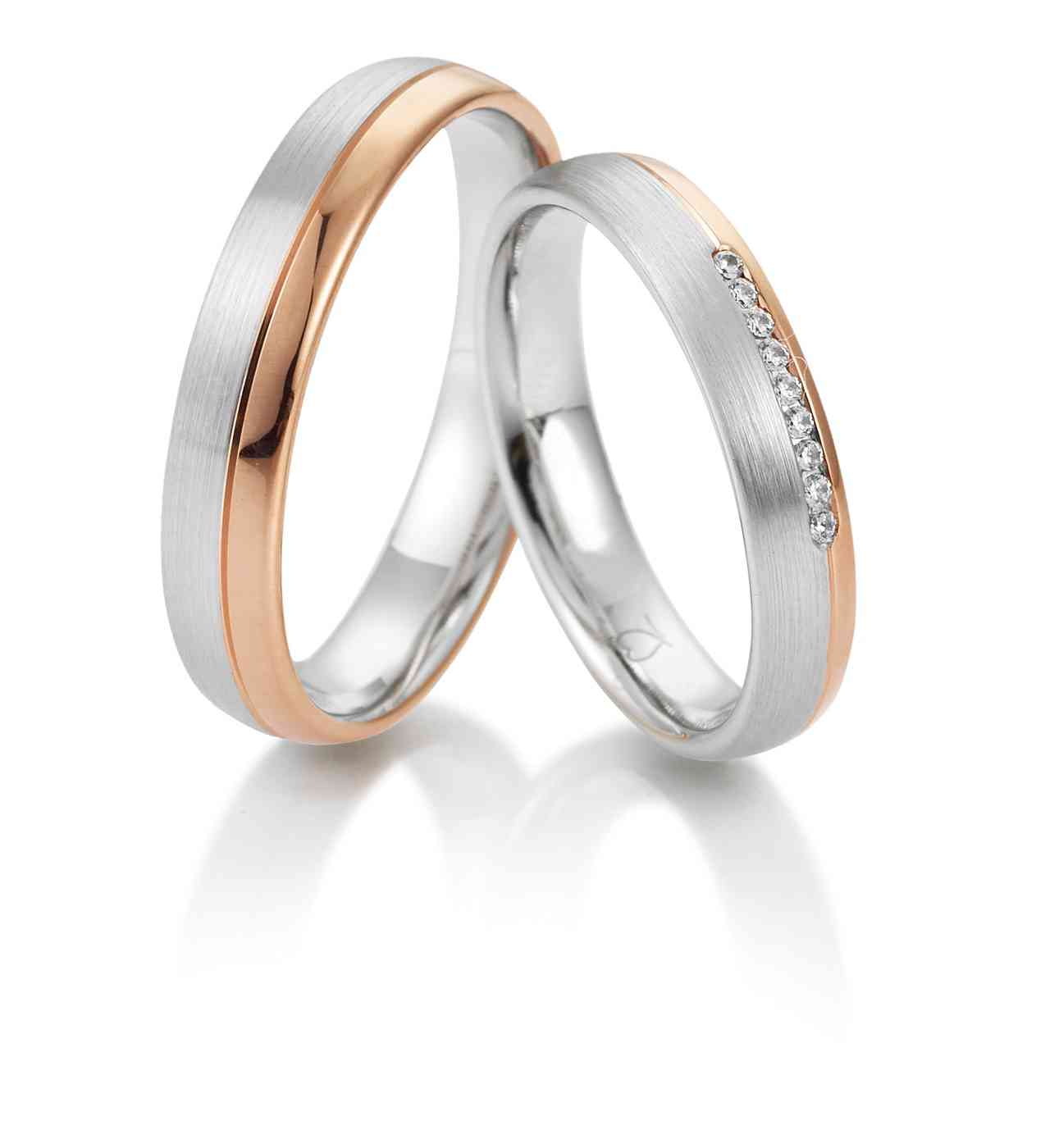 Große Auswahl attraktiver Trauringe Breuning Trauringlounge