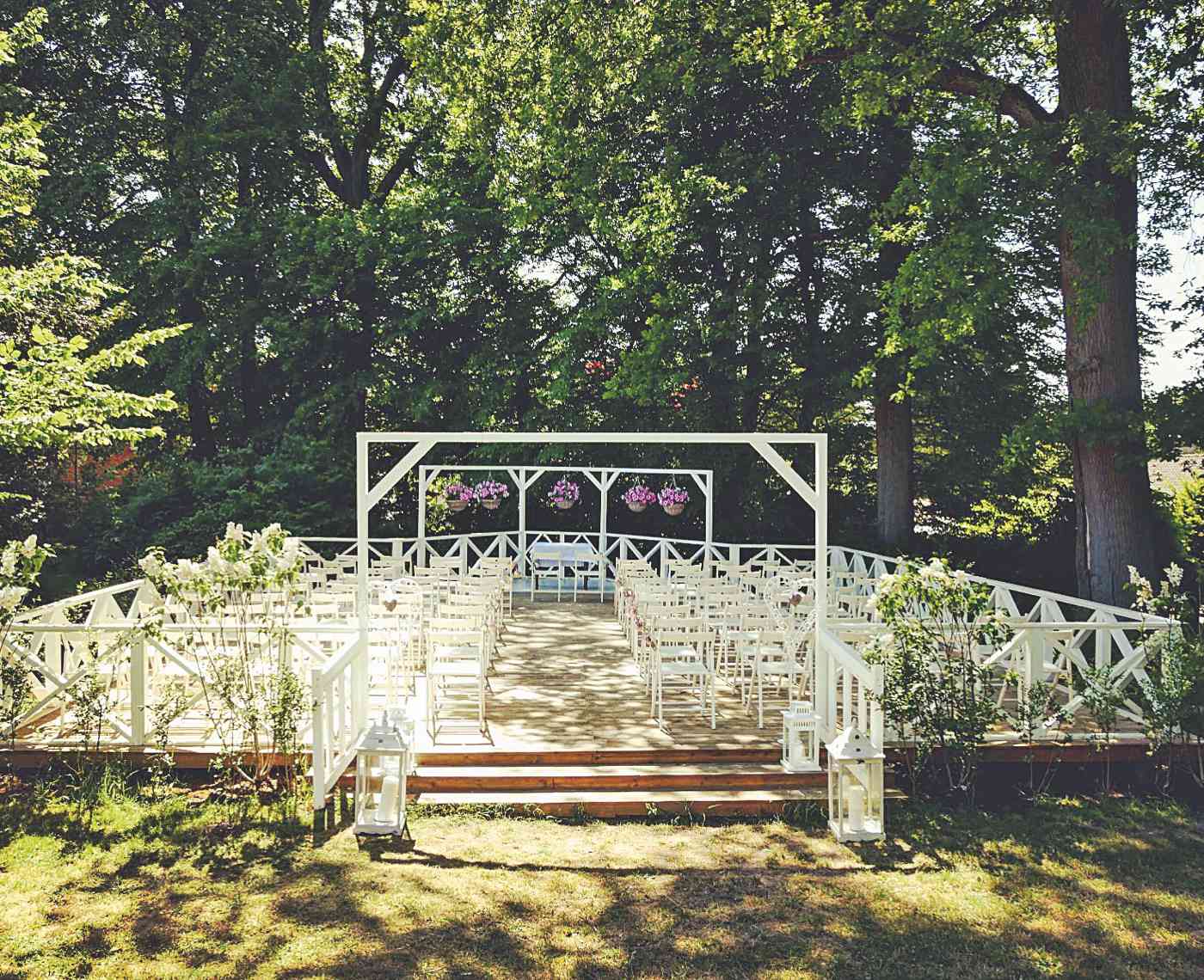 Landhaus Westerhof Landhochzeit feiern in Rosengarten